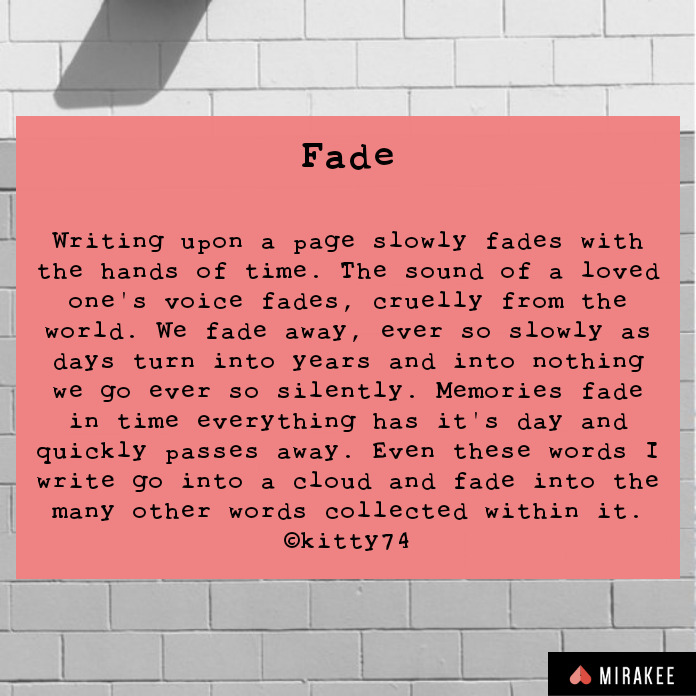 Written words – Kitty-Kat Chronicles
